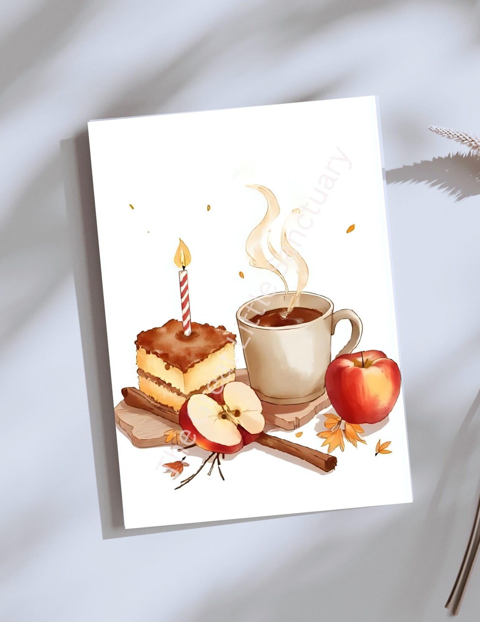 Printable Fall Themed Birthday Cards - Etsy