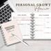 Personal Growth Journal Template, Editable Canva Template, Personal ...