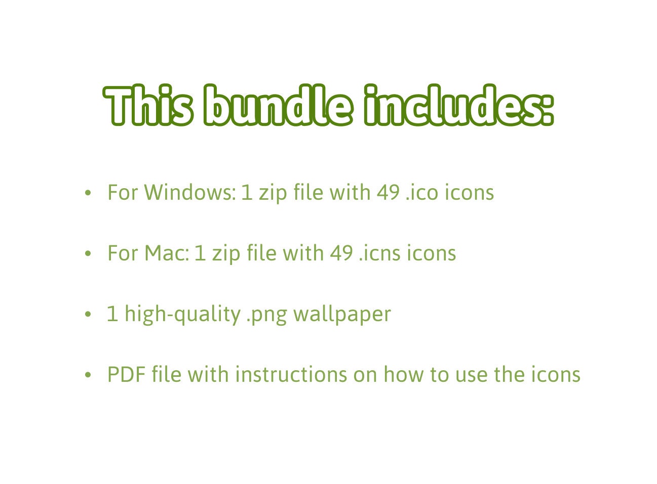 Cute Matcha Folder Icons | Windows and Macos | Digital Bundle Download ...