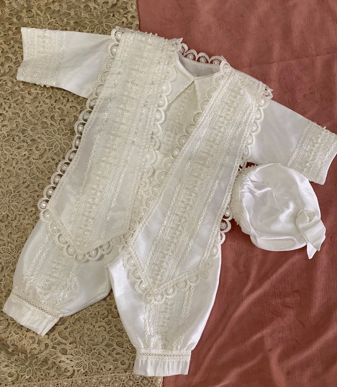 Baptism Boy’s Set Christening - Etsy