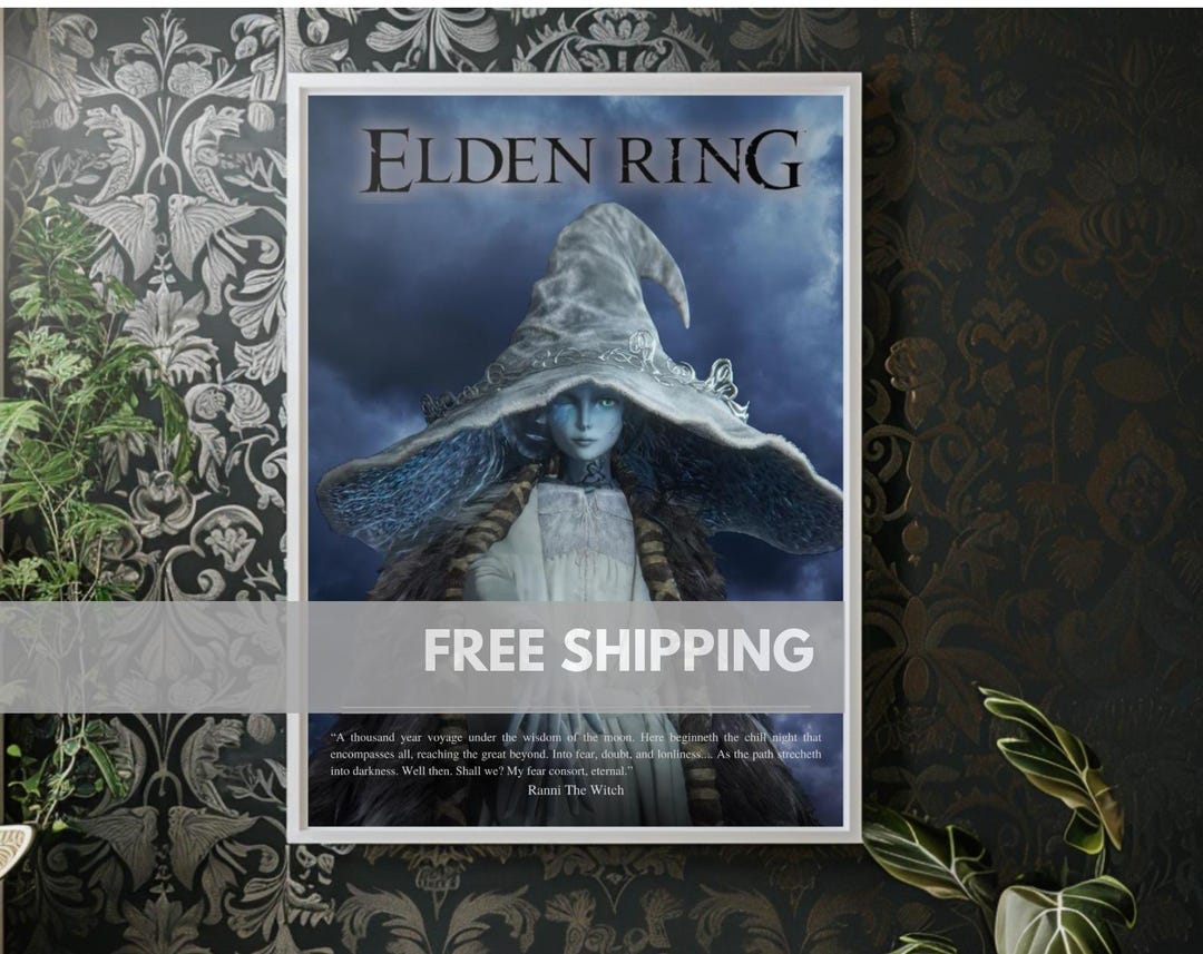 Ranni the Witch Inspired From Elden Ring Poster. Great Gift for a Fan ...