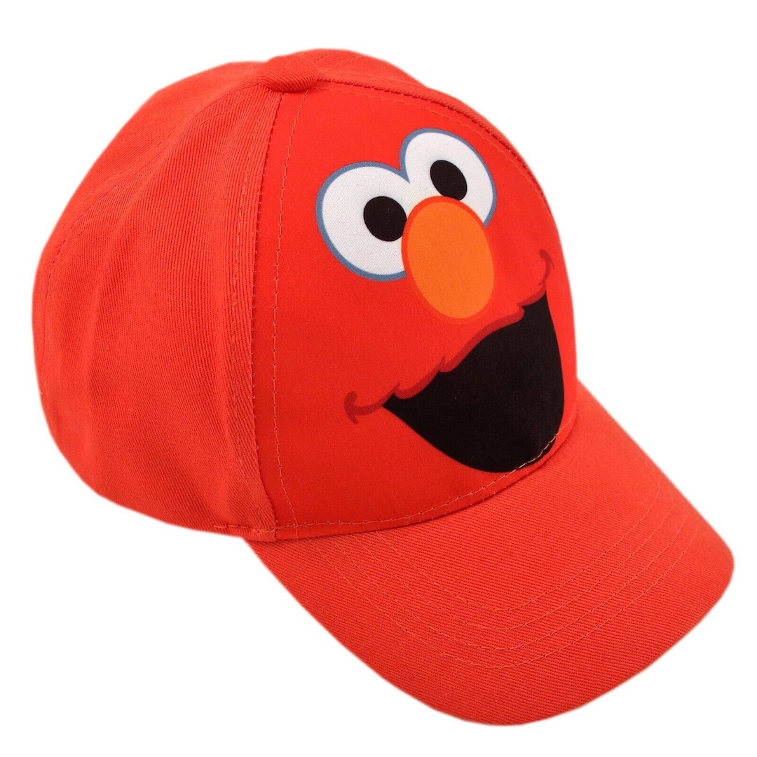 Sesame Street Baseball Hat for Boys Ages 2-4, Elmo Kids Baseball Cap - Etsy