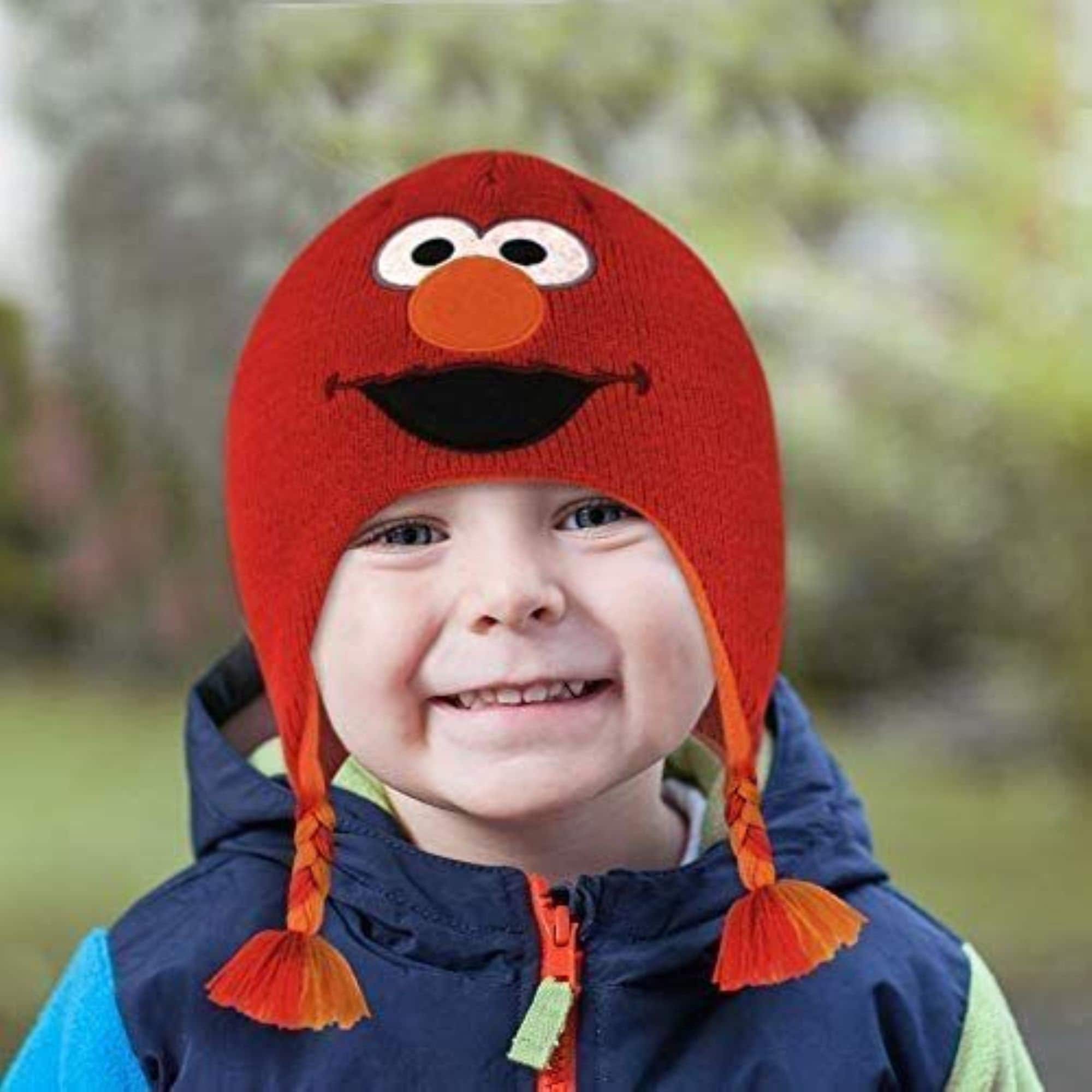 Sesame Street Elmo Winter Hat and 3 Pairs of Mittens for - Etsy