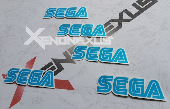 Sega Logo Decal Vinyl Sticker | Etsy