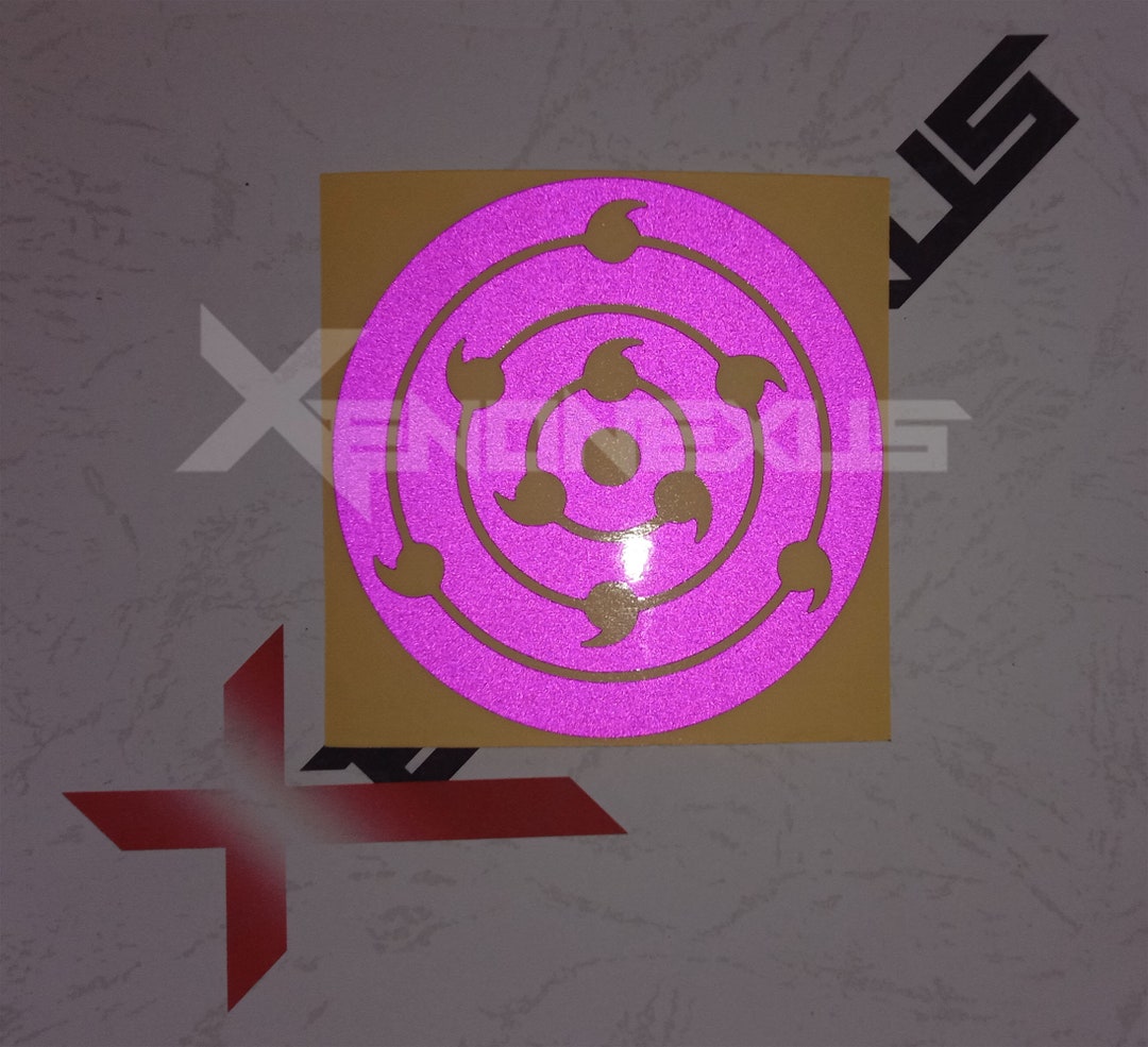 The Strongest Ninja Eye Jutsu Reflective Sticker for Car - Etsy