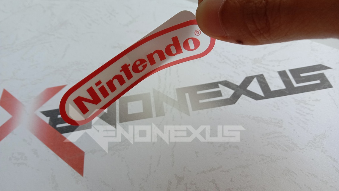 Nintendo Logo Decal Vinyl Sticker - Etsy