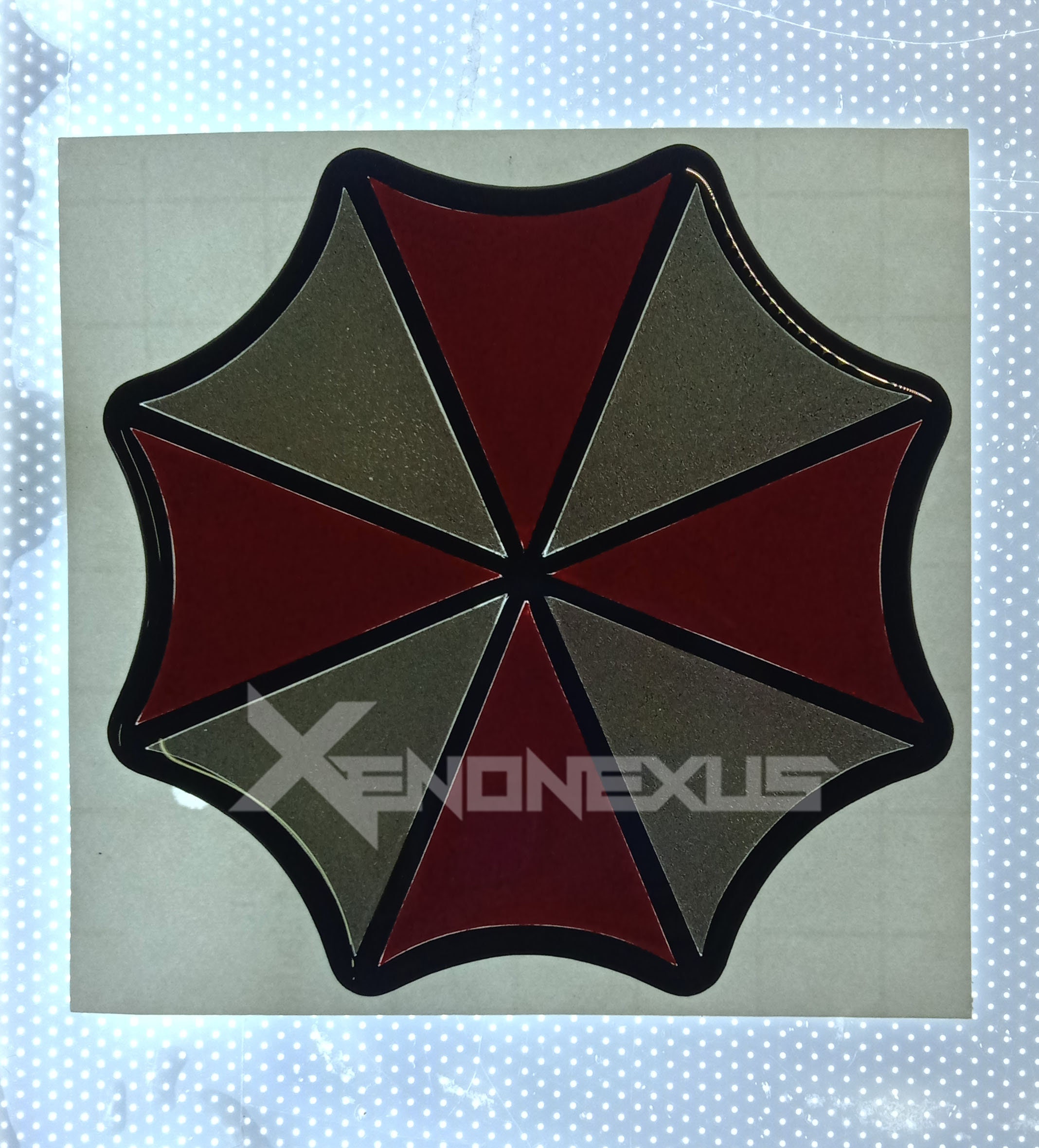 Umbrella Corporation Logo Reflective Elastic Epoxy Sticker - Etsy