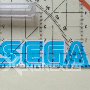 Sega Logo Decal Vinyl Sticker - Etsy