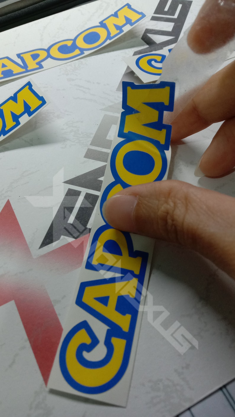 Capcom Logo Decal Vinyl Sticker - Etsy