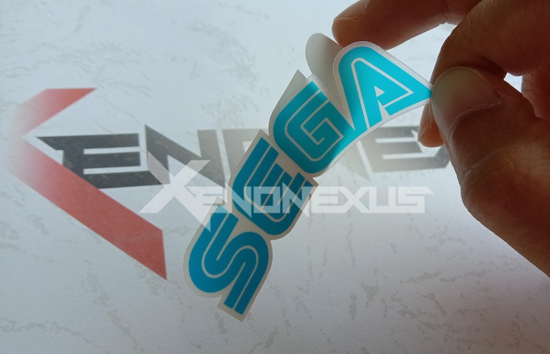 Sega Logo Decal Vinyl Sticker - Etsy