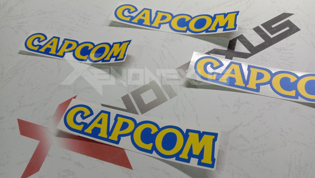 Capcom Logo Decal Vinyl Sticker - Etsy