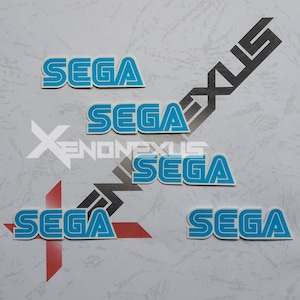 Sega Logo Decal Vinyl Sticker - Etsy