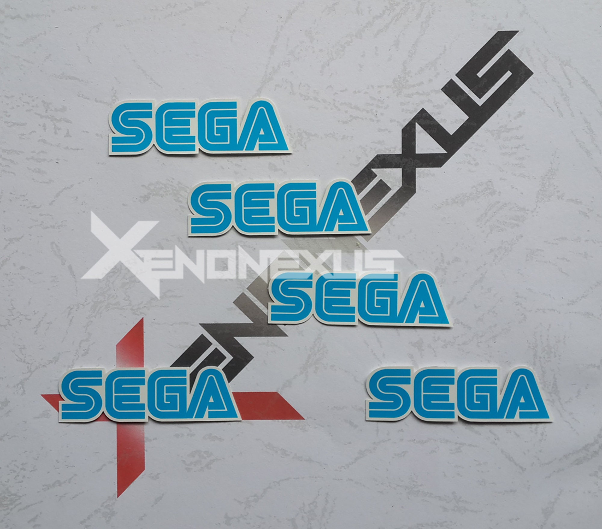 Sega Logo Decal Vinyl Sticker | Etsy