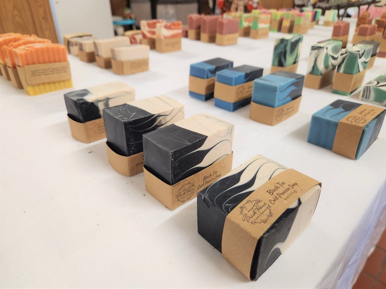 Handmade Bar Soap Vegan Cold Process Bar Soap 4 Oz All Season Scents