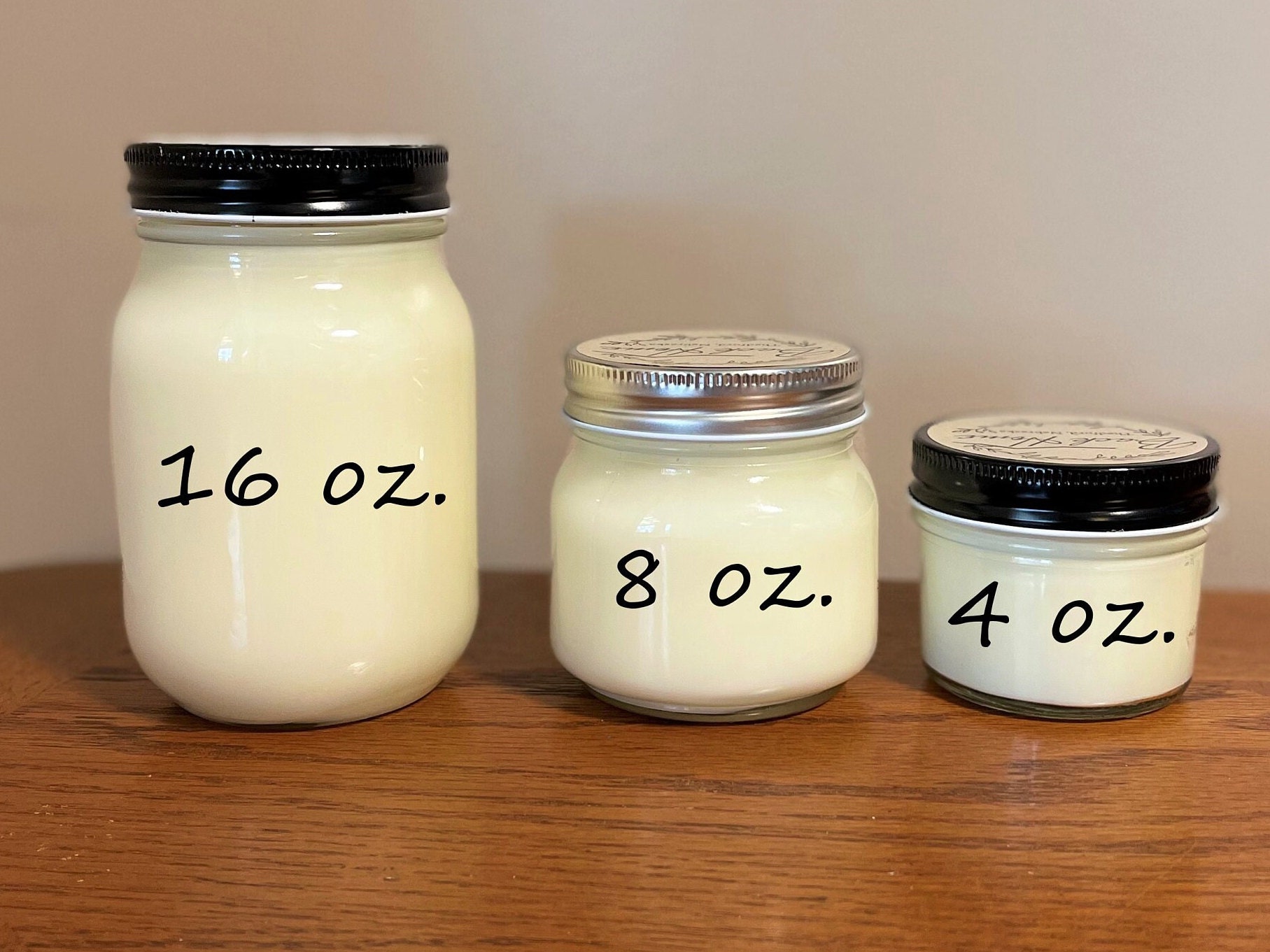 Soy Wax Candles, All Season Choose Your Scent, 4 Oz., 8 Oz., 16 Oz ...