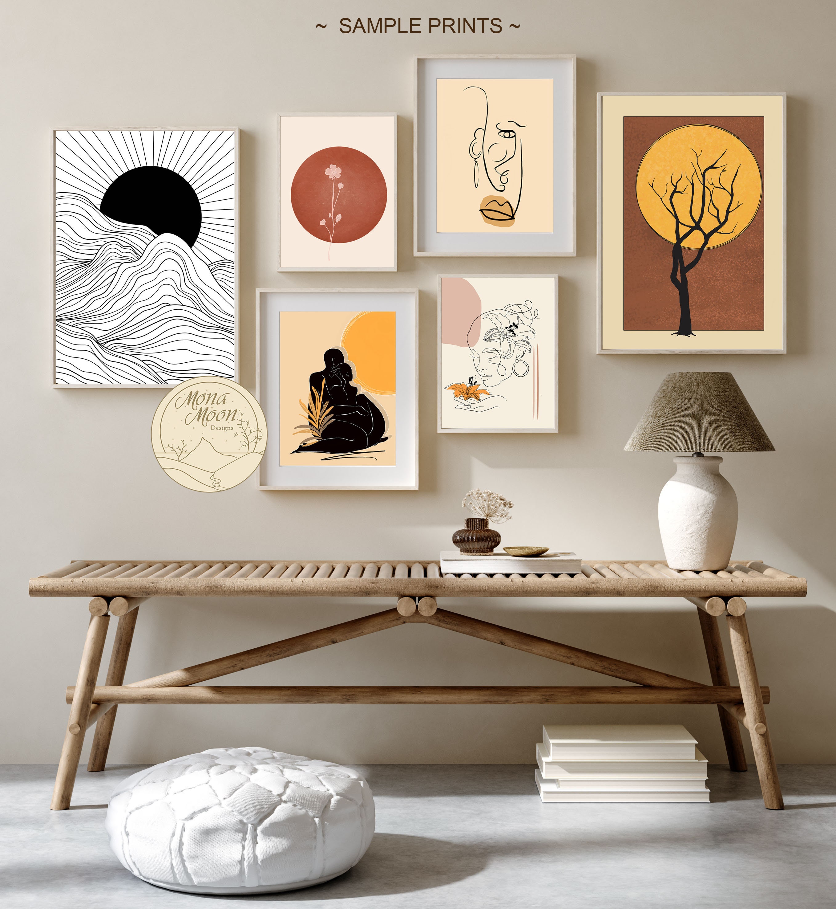 Pick Any 6 Prints, Custom Gallery Wall, Custom Artwork, Personalized ...