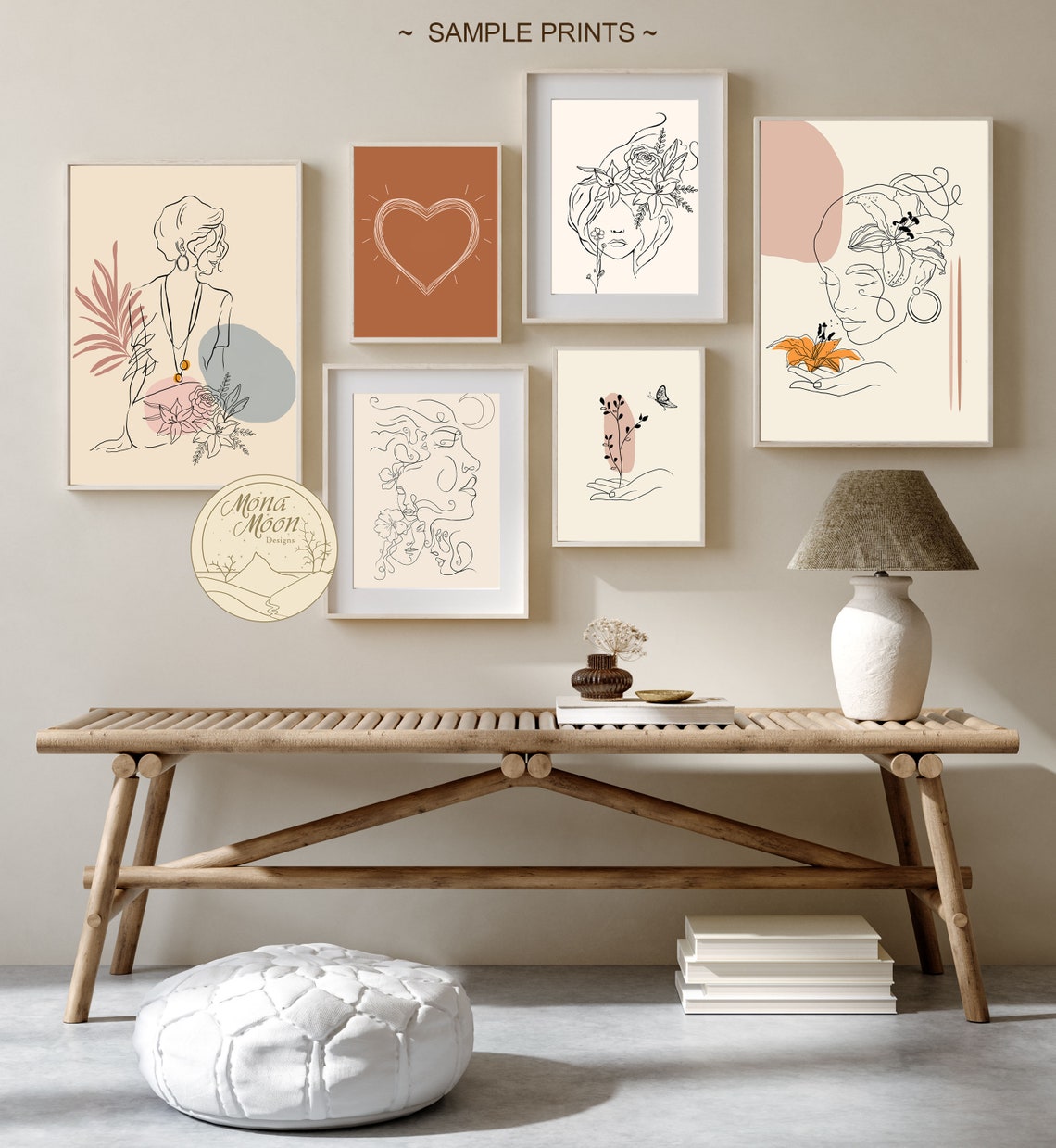 Pick Any 6 Prints, Custom Gallery Wall, Custom Artwork, Personalized ...