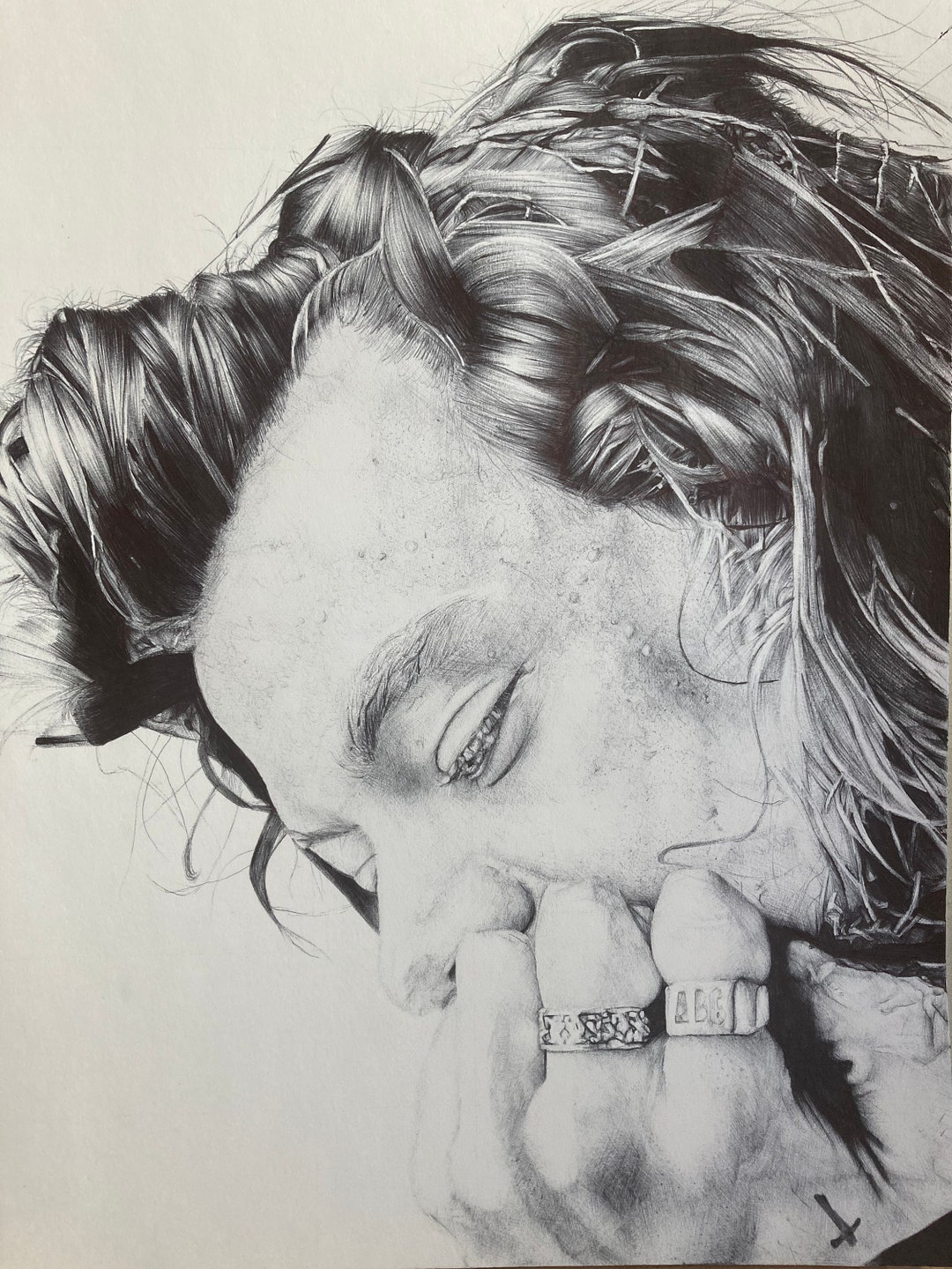 A4 1D Biro Drawing Print Bundle (pack of 5) - Etsy