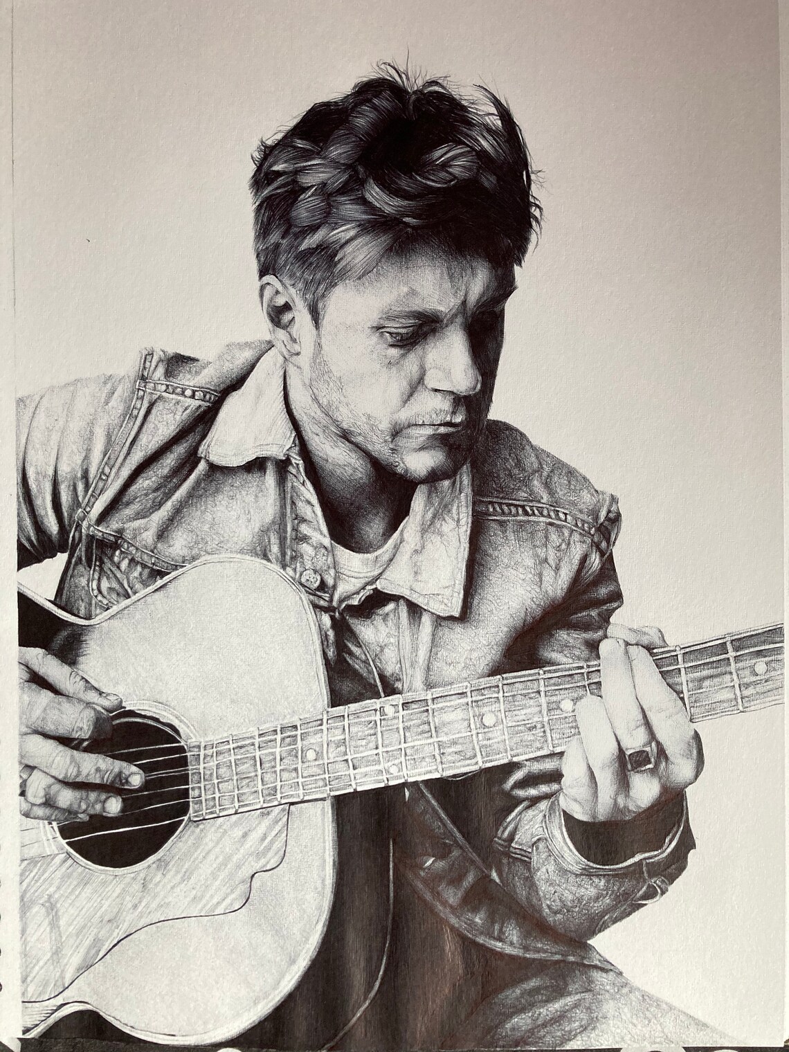 A4 1D Biro Drawing Print Bundle (pack of 5) - Etsy