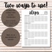 Printable Steps Tracker, Steps Log, Steps Journal, Printable PDF ...
