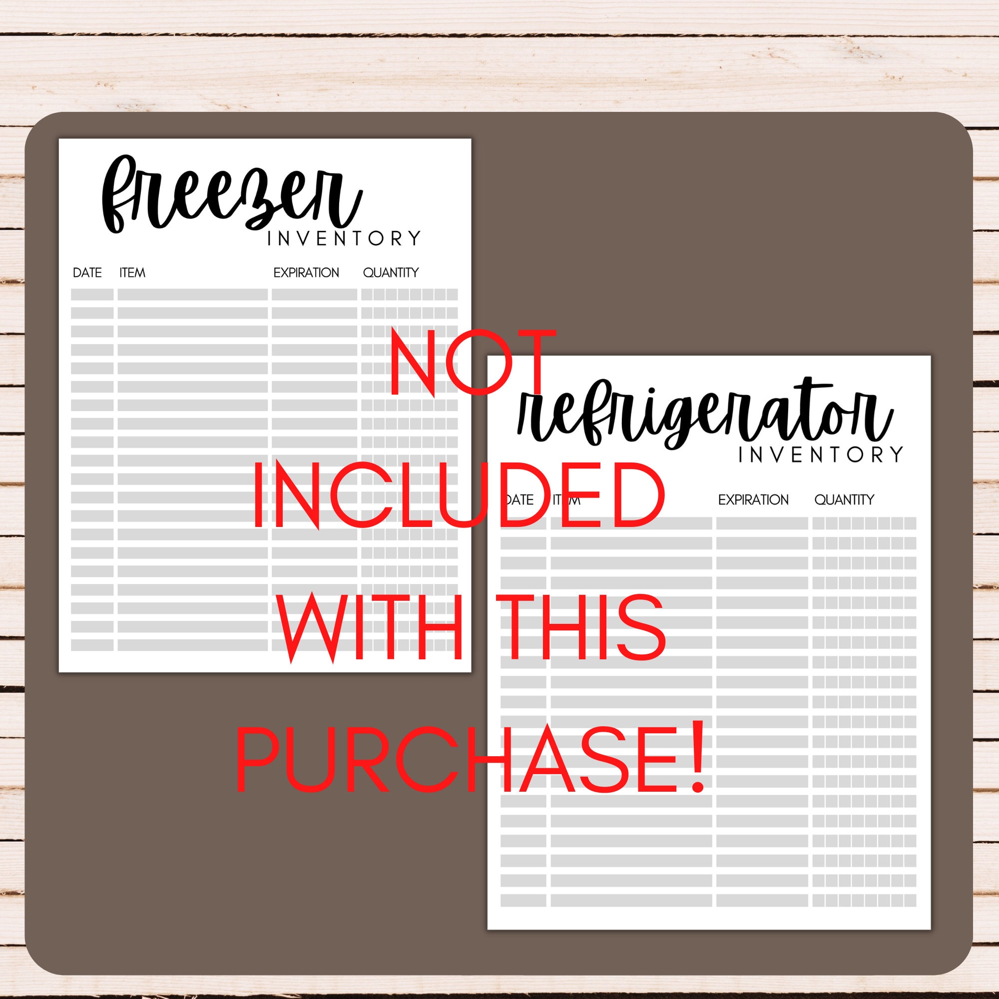 Printable Pantry Inventory Sheet, Pantry Tracking, Pantry Log, Kitchen ...