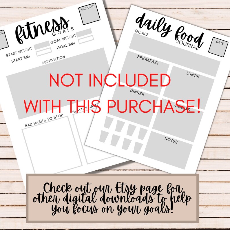 Printable Steps Tracker, Steps Log, Steps Journal, Printable PDF ...