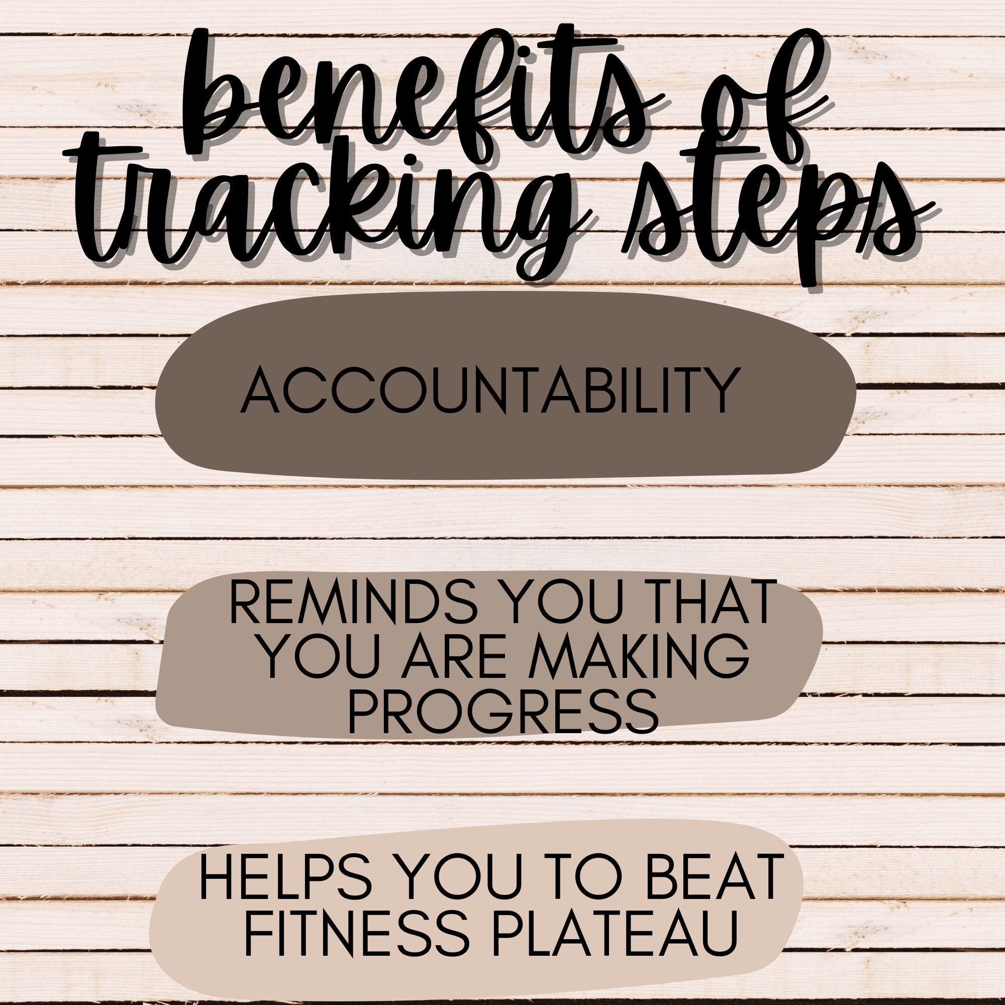 Printable Steps Tracker, Steps Log, Steps Journal, Printable PDF ...