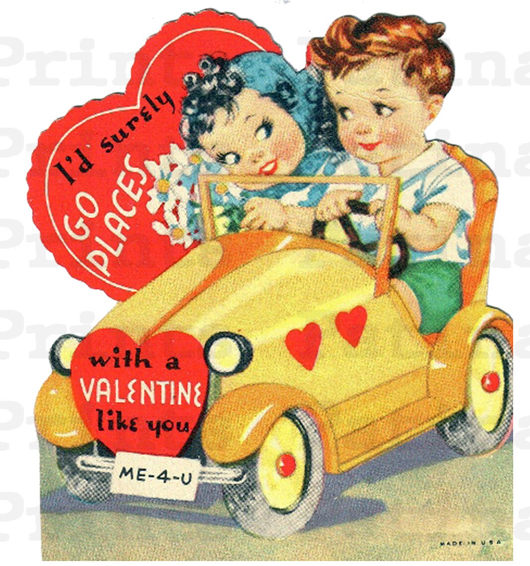 Vintage Valentines, Printable, Vintage, Valentines, Retro, Valentine ...