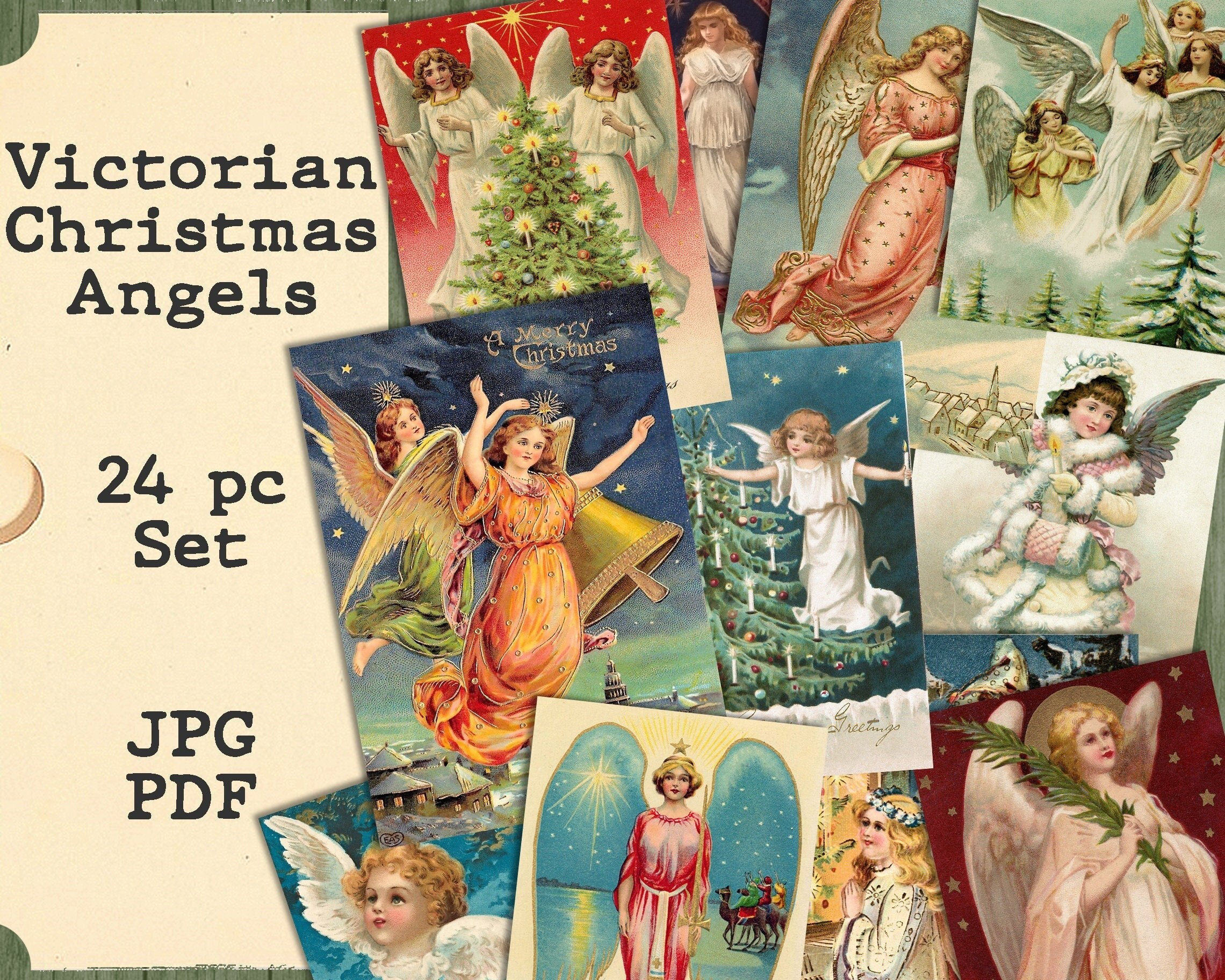 Victorian Christmas Angel Images