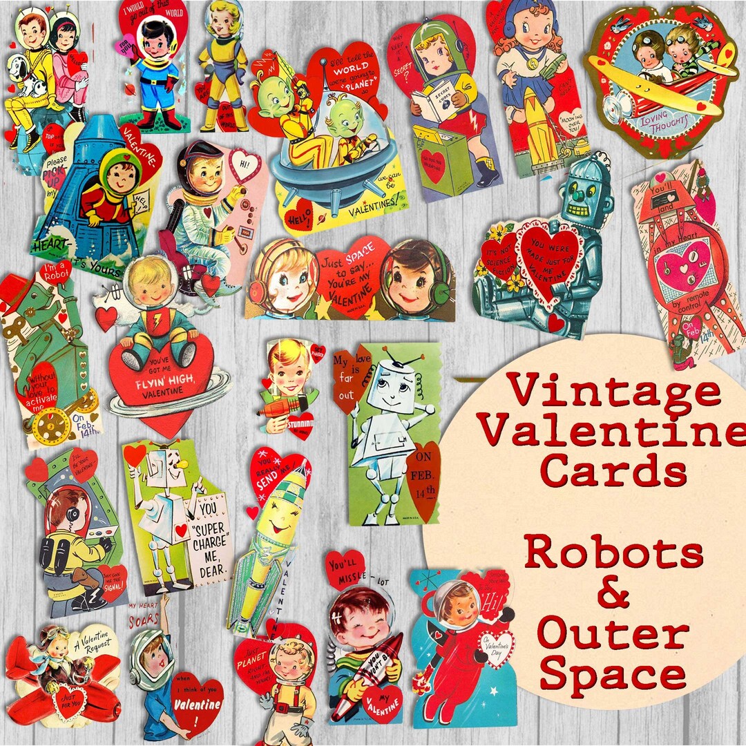 27 Vintage Valentines, Vintage, Valentines, Printable, Valentine, Cards ...