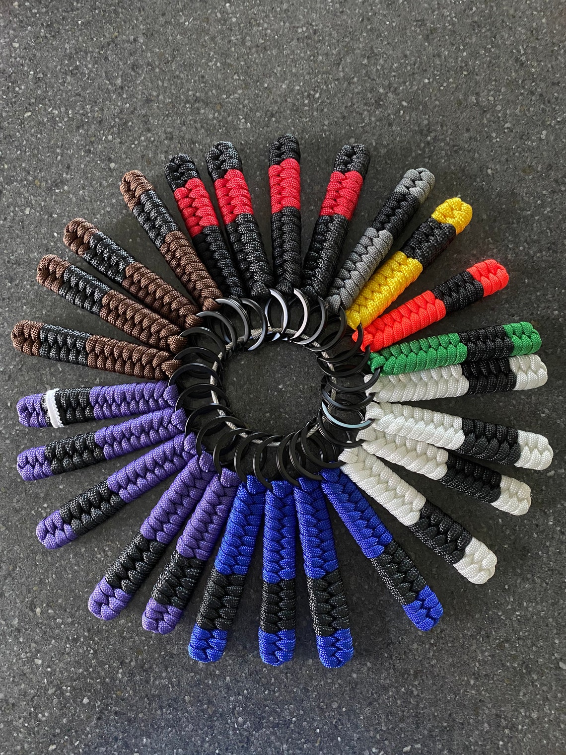 FREE SHIPPING Jiu Jitsu Belt Keychain. Perfect Gift to - Etsy