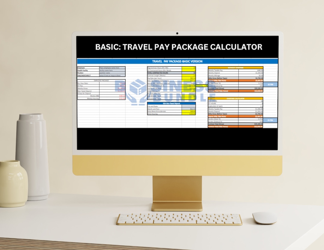 Basic Version, Pay Package Calculator, Nurse Travel Package Calculator ...