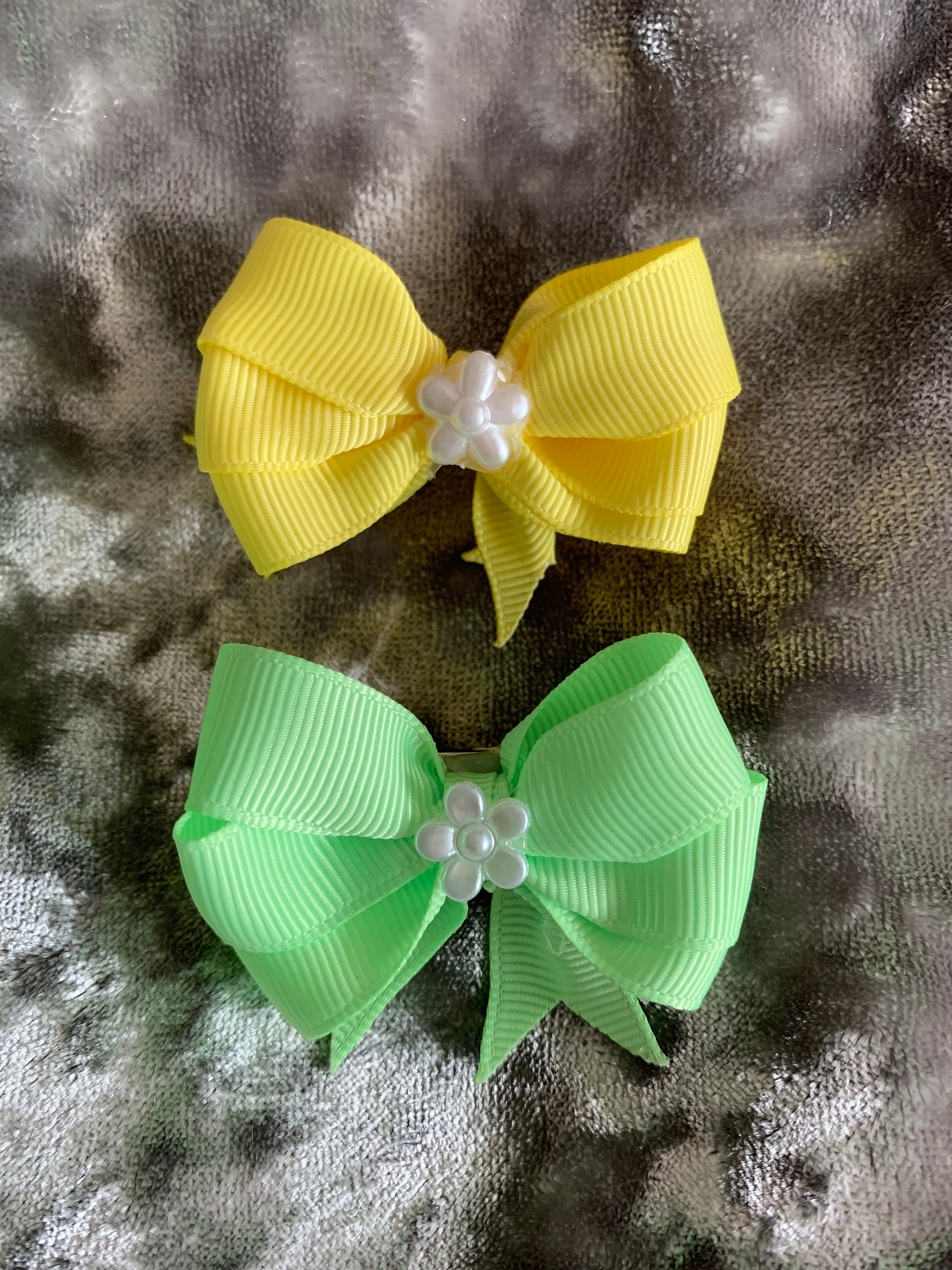 Dog Hair Bows Dog Bows With Embellisment Poodle Bows - Etsy