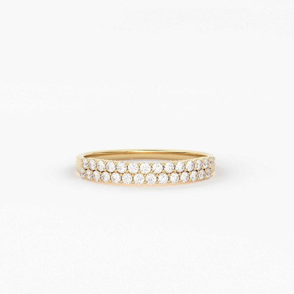 Micro Pave Ring - Etsy