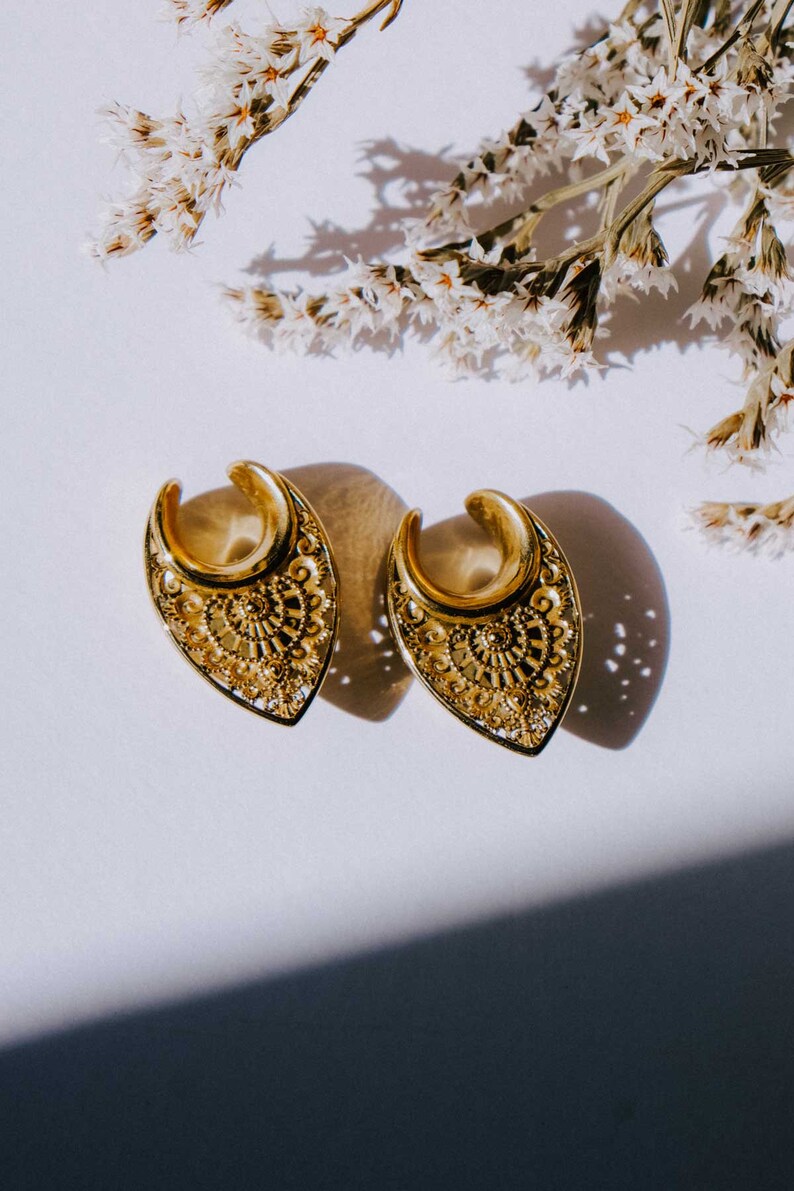 Ear Saddles mandala Sold as Pair High Quality - Etsy