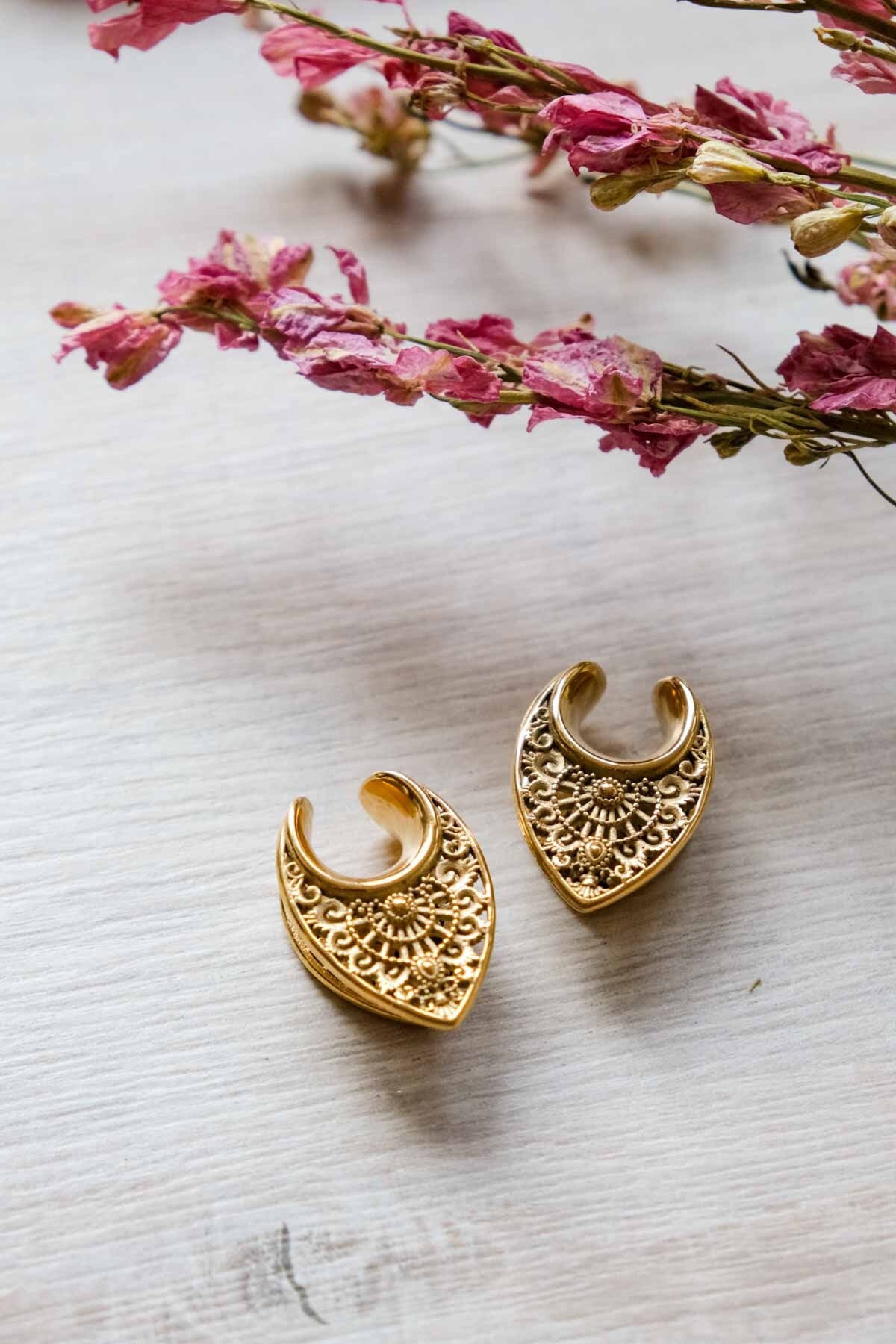 Ear Saddles mandala Sold as Pair High Quality - Etsy