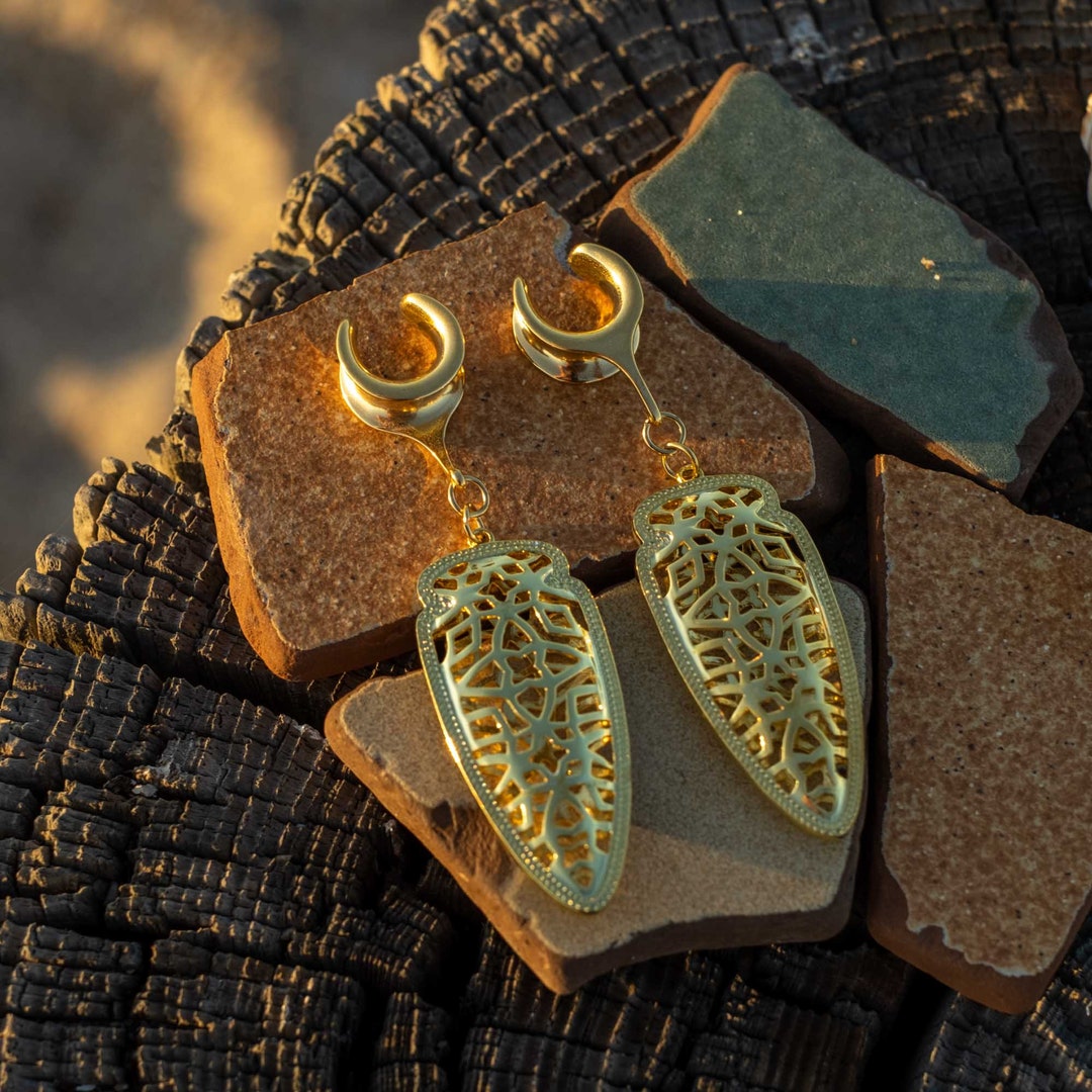 Ear Saddles "celtic" Sold as Pair, High Quality Stainless Steel Metal ...