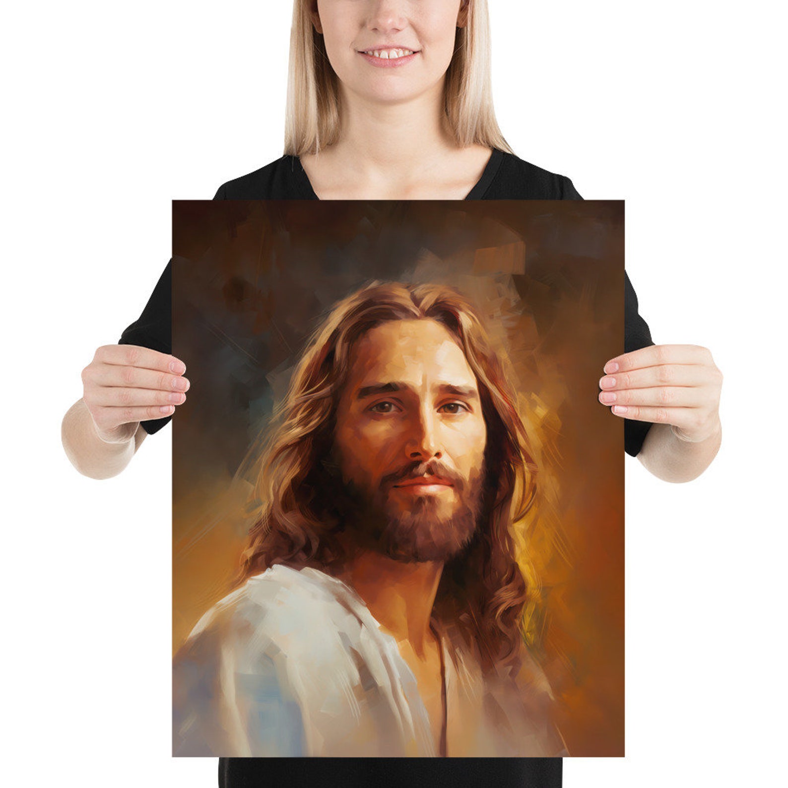 Jesus Christ Poster Print, Christian Art, Religion, Meditation, Lds Art ...