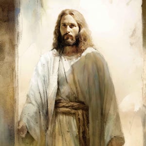 Jesus Christ, "let Him In" Canvas Print, Jesus Portrait, Jesus Art ...