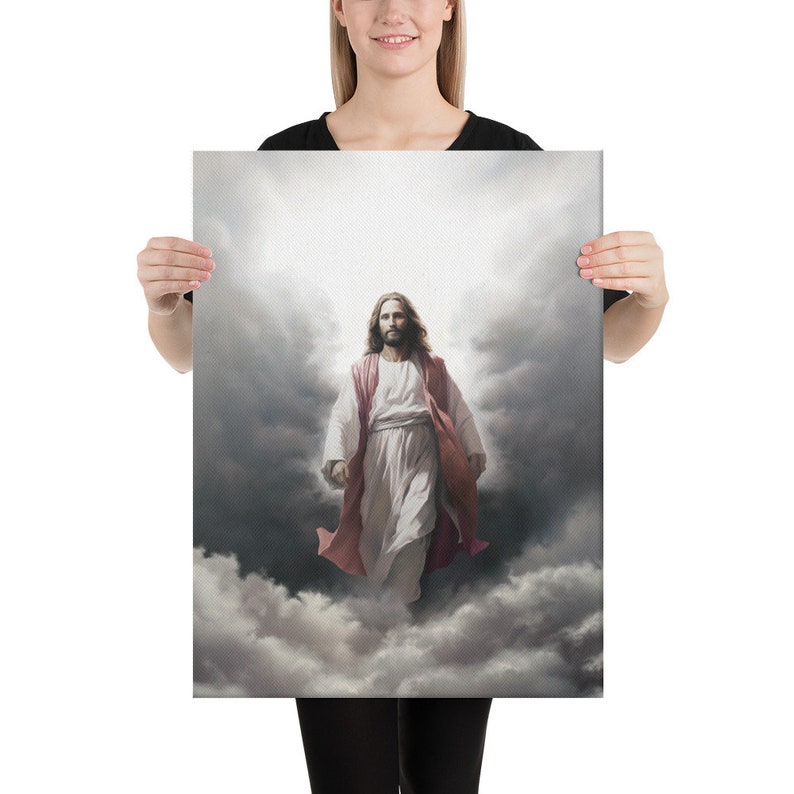 Second Coming of Jesus Christ, Canvas Print, LDS Art, Gift, Decor ...