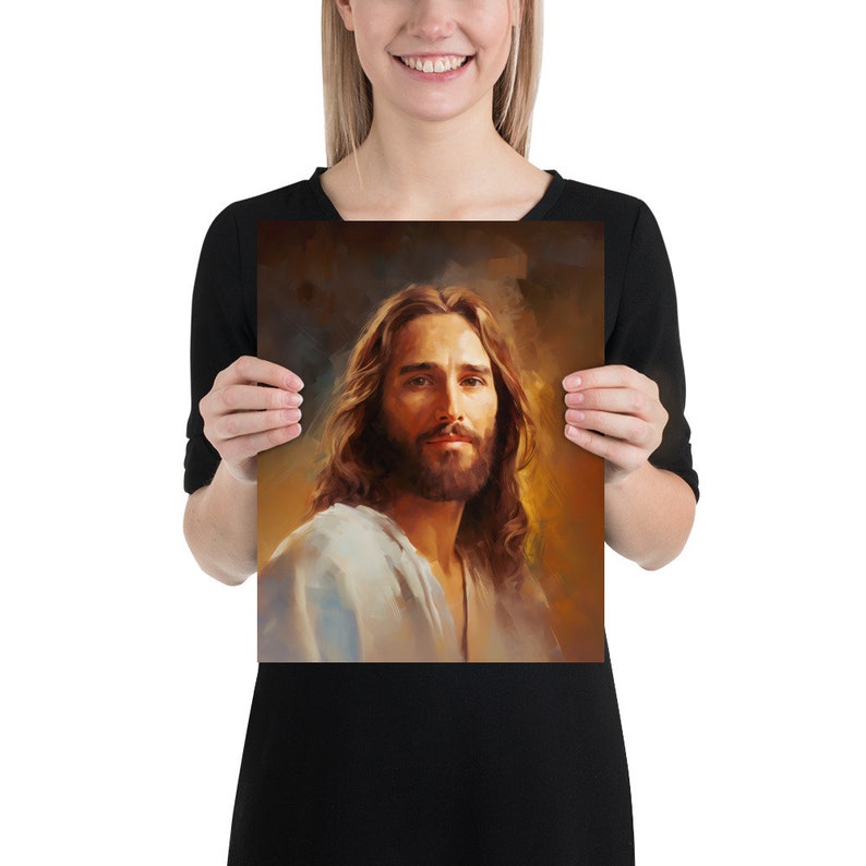 Jesus Christ Poster Print, Christian Art, Religion, Meditation, Lds Art ...
