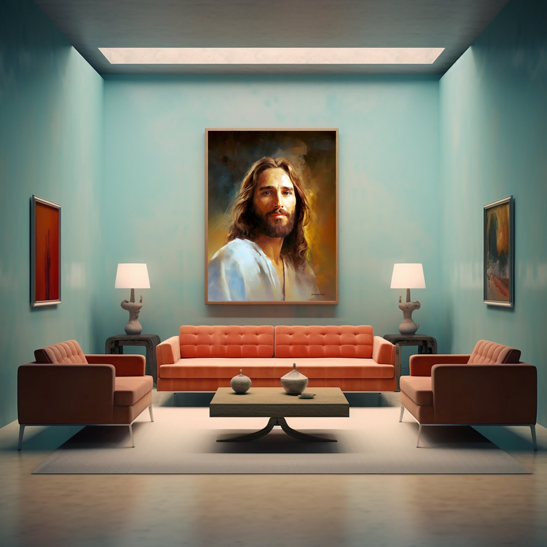 Jesus Christ Poster Print, Christian Art, Religion, Meditation, Lds Art ...