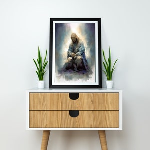 Poster Print, Jesus Portrait, Christian Art, Jesus Christ, LDS Art ...