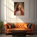 Jesus Christ Poster Print Christian Art Smiling Jesus - Etsy