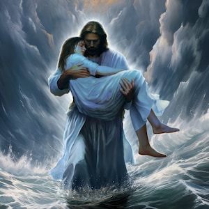 Jesus Christ Canvas Print, I Will Deliver You, Christian Art, LDS Art, Jesus Art, Jesus Painting ...