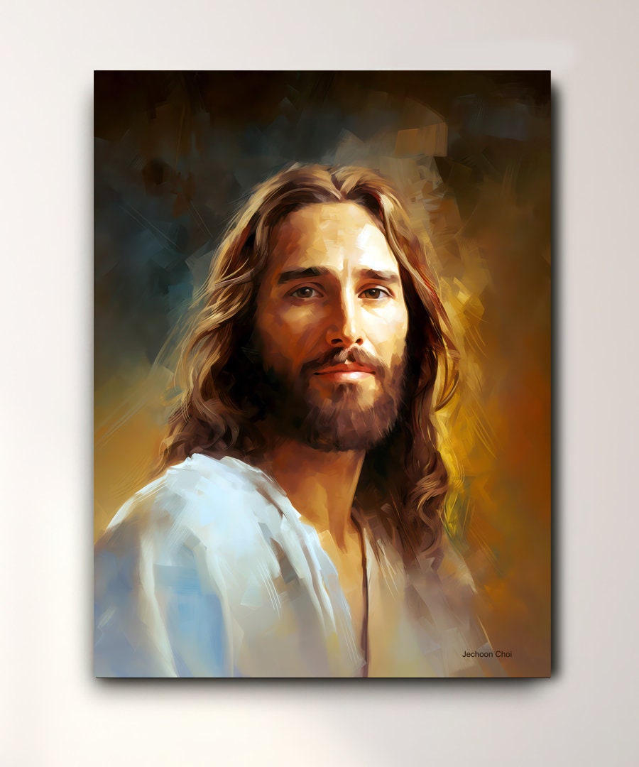 Jesus Christ Poster Print, Christian Art, Religion, Meditation, Lds Art ...