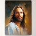 Jesus Christ, "let Him In" Canvas Print, Jesus Portrait, Jesus Art ...