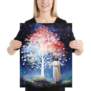 Poster Print, Tree of Life, Lehi's Vision, Jesus Painting, LDS Art ...