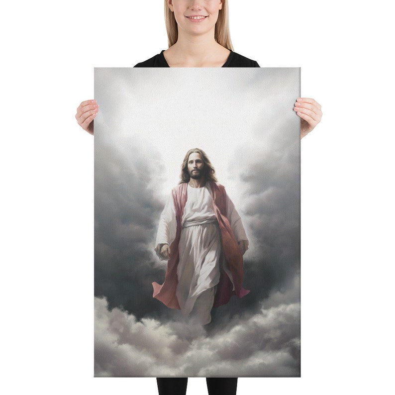 Second Coming of Jesus Christ, Canvas Print, LDS Art, Gift, Decor ...