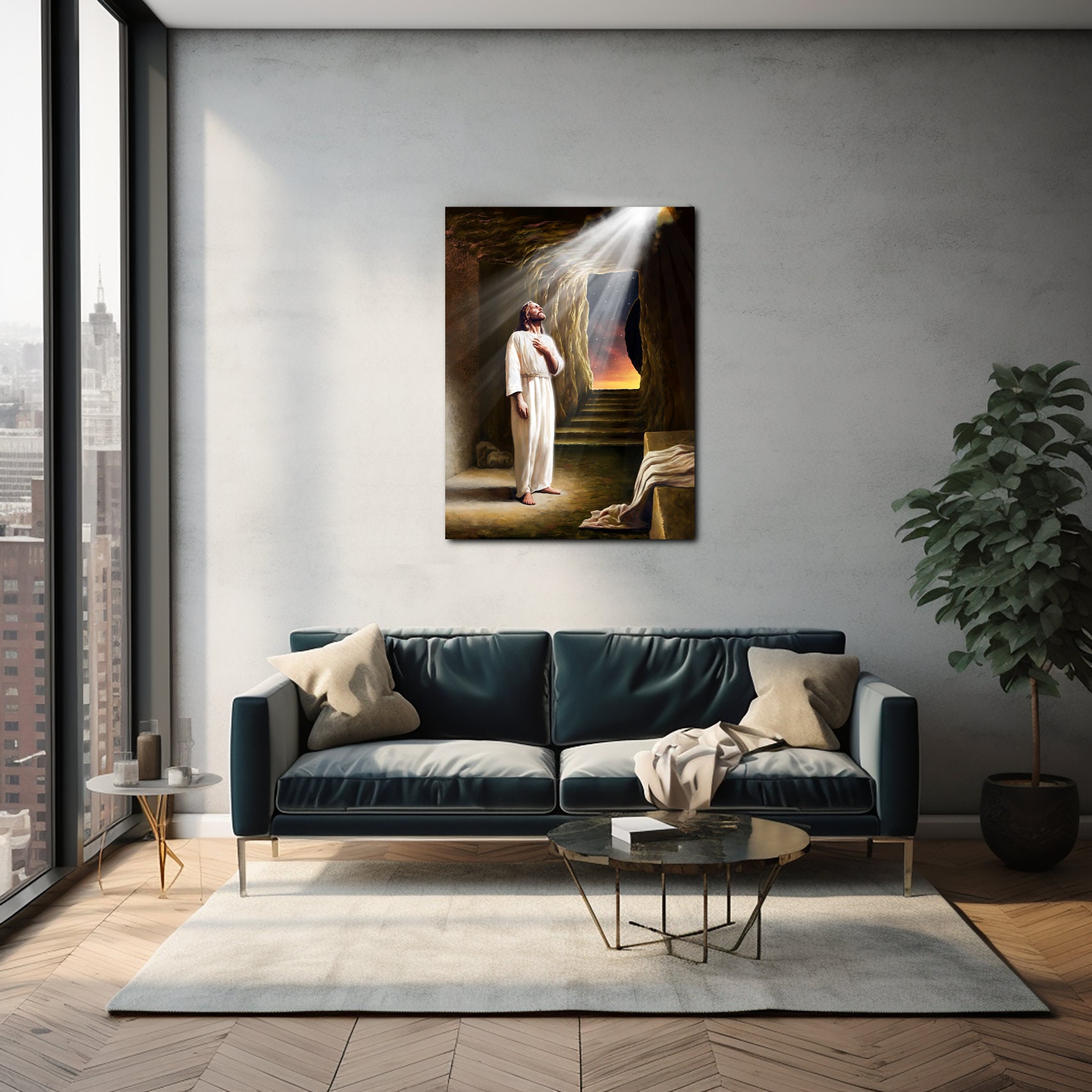 Poster Print, Jesus Art, Lds Art, Resurrection, Jesus Painting, Easter ...